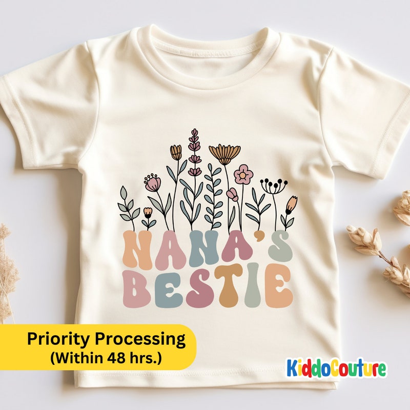 Nana and Bestie Shirts - Etsy
