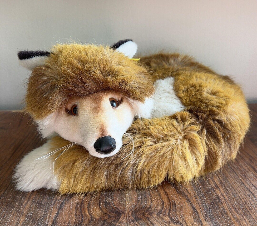 Vintage 1980s Steiff Fox 1542/35 Stuffed Animal Made in Germany - Etsy