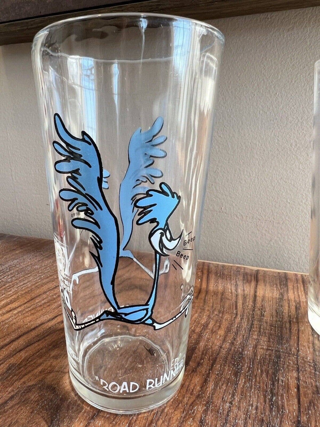 Vintage 1973 Pepsi Road Runner Glass Collector Series Looney Tunes ...