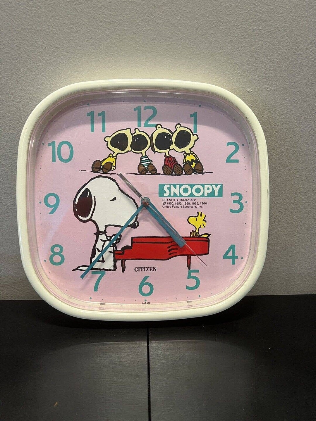 Peanuts Snoopy and Woodstock Citizen Analog Clock Made in - Etsy