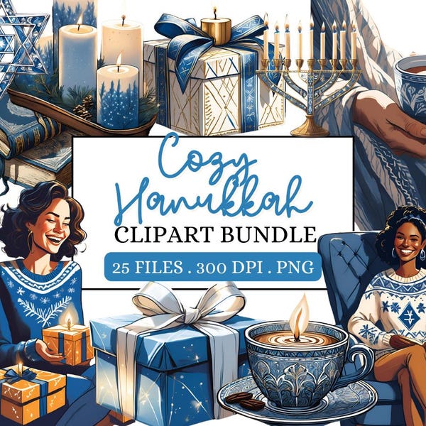 Watercolor Hanukkah - Etsy