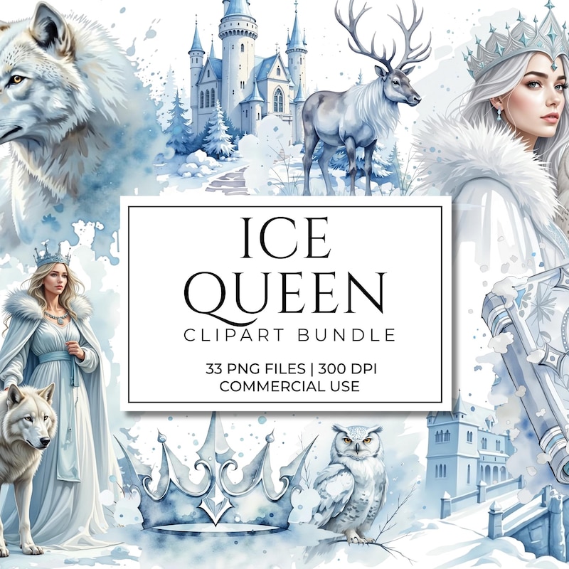 Junk Journal Snow Queen - Etsy