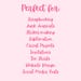 Pink Princess Alphabet Clipart Bundle | Cute Pink Letters & Numbers PNG ...