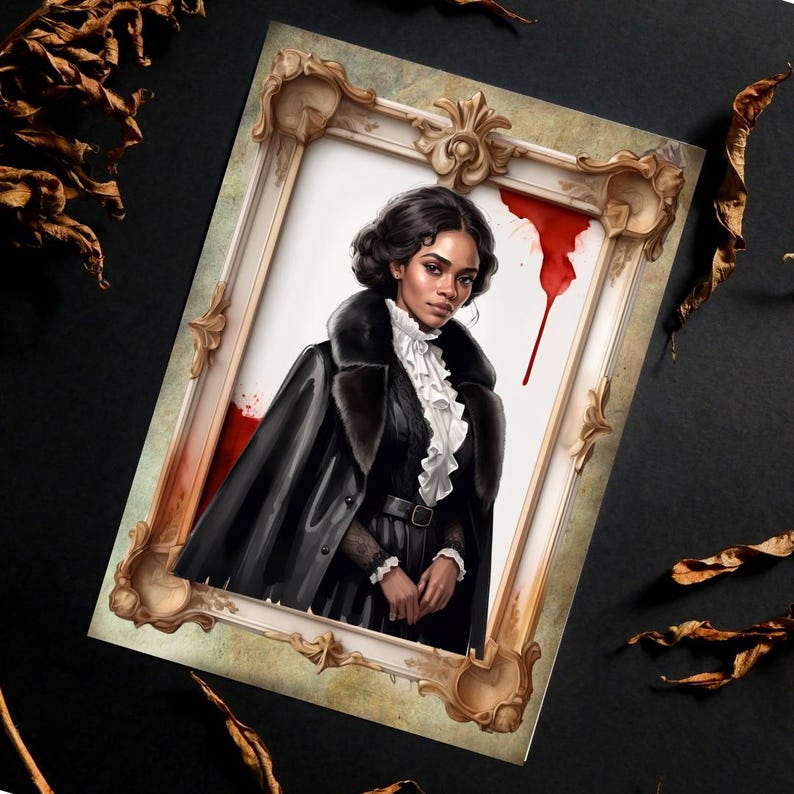 Victorian Murder Mystery Clipart Bundle | Dark Academia Aesthetic Pngs ...