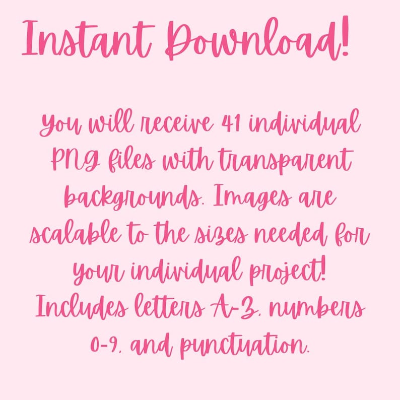 Pink Princess Alphabet Clipart Bundle | Cute Pink Letters & Numbers PNG ...