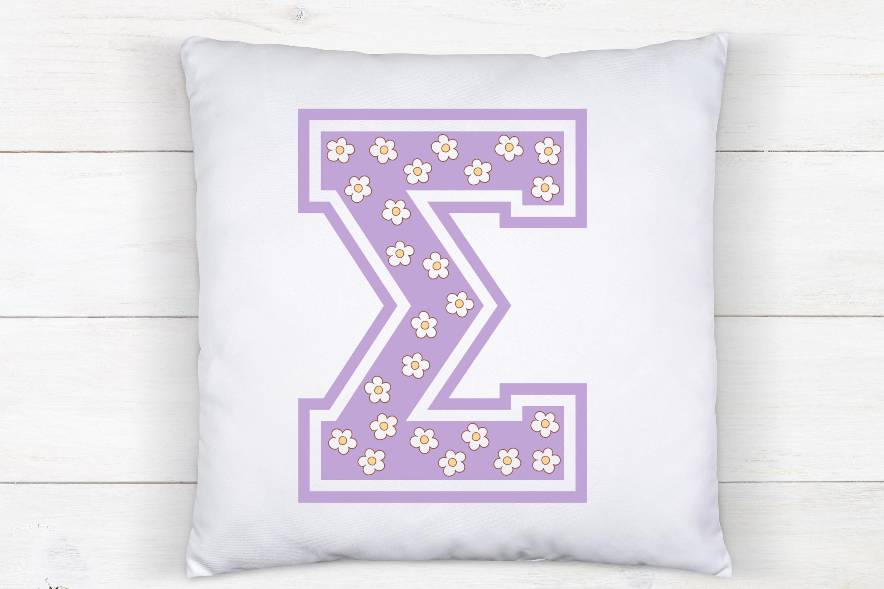 Pastel Floral Greek Letters PNG Bundle – 100 Sublimation Files – Greek ...