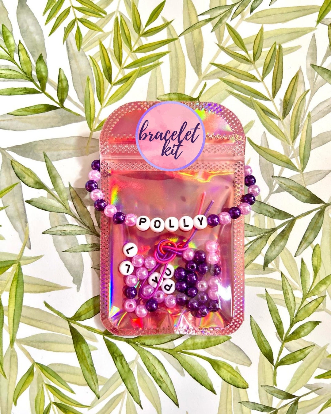 Bracelet Making Kit, Sleepover Activity, Kids Girls Jewellery Crafts ...