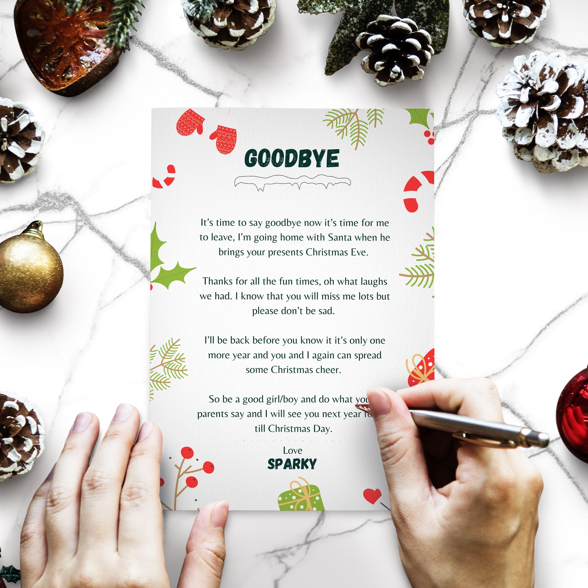 EDITABLE Elf Arrival and Goodbye Letter and Elf Rules Bundle ...