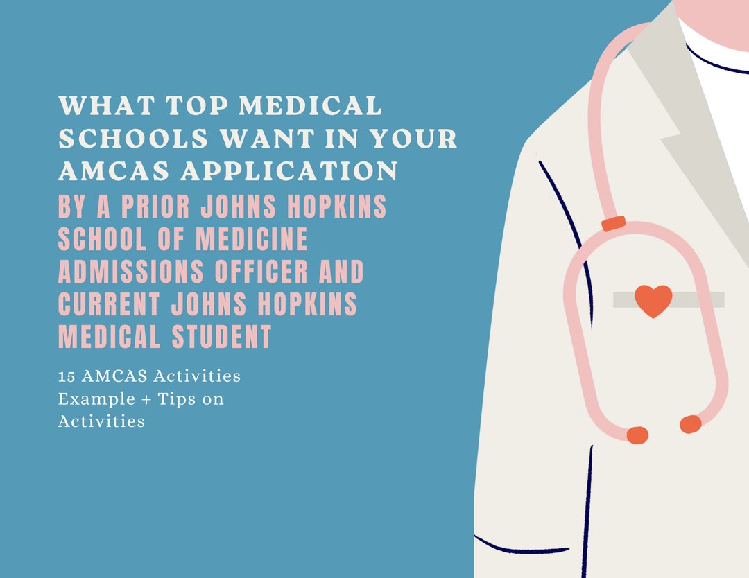 15 AMCAS Activities Example and Tips on Activities to Get Into a Top ...