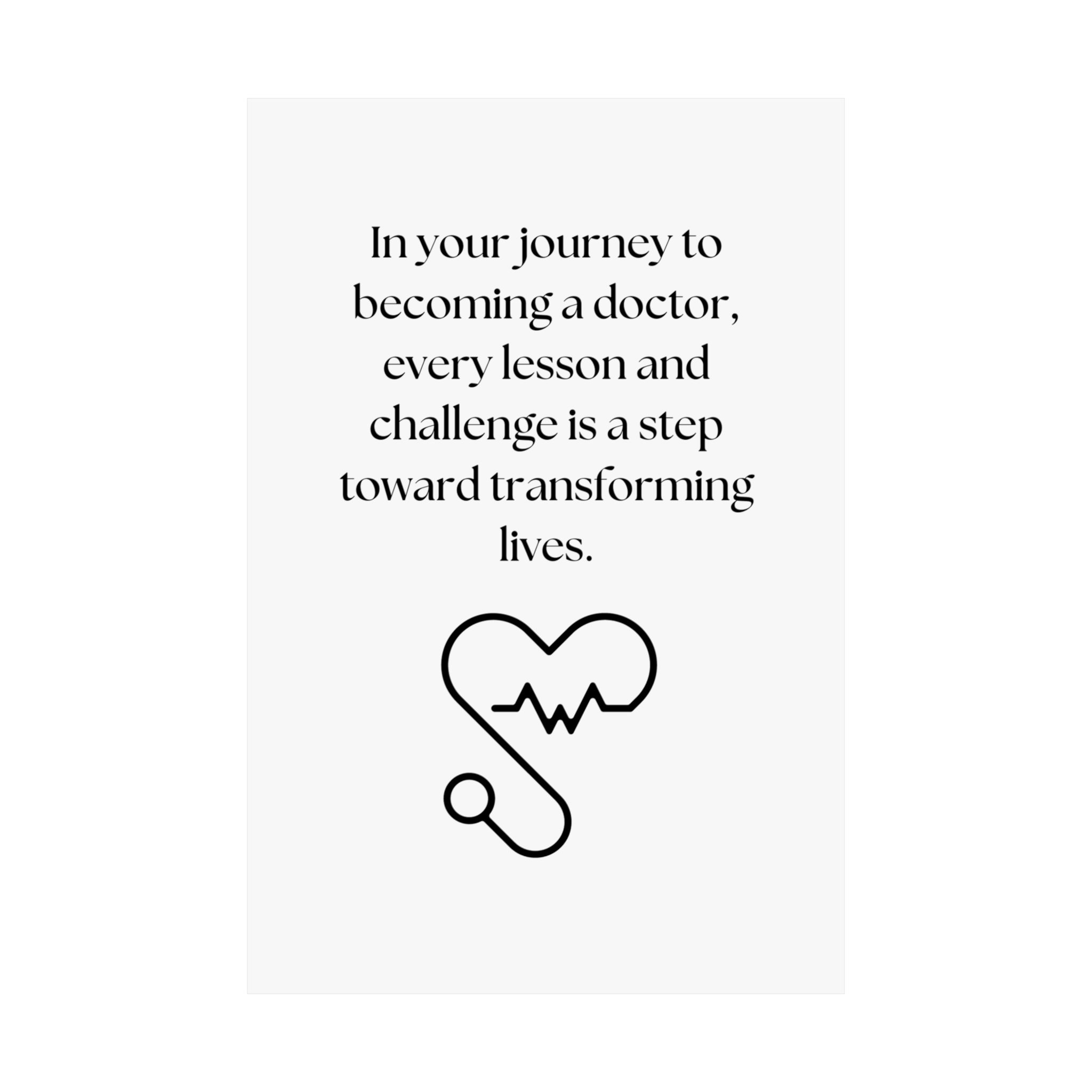 Motivational Quote for Medical Student Medical Student Gifts - Etsy