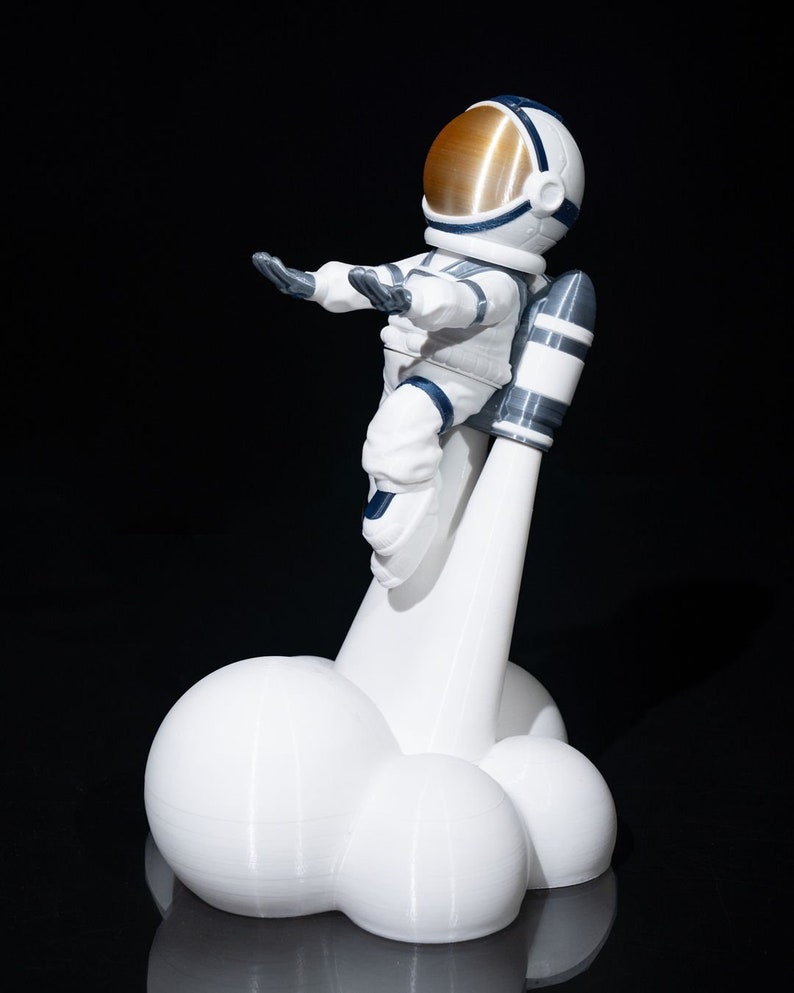 3d-printed Astronaut Console Controller Holder - Elevate Your Gaming ...
