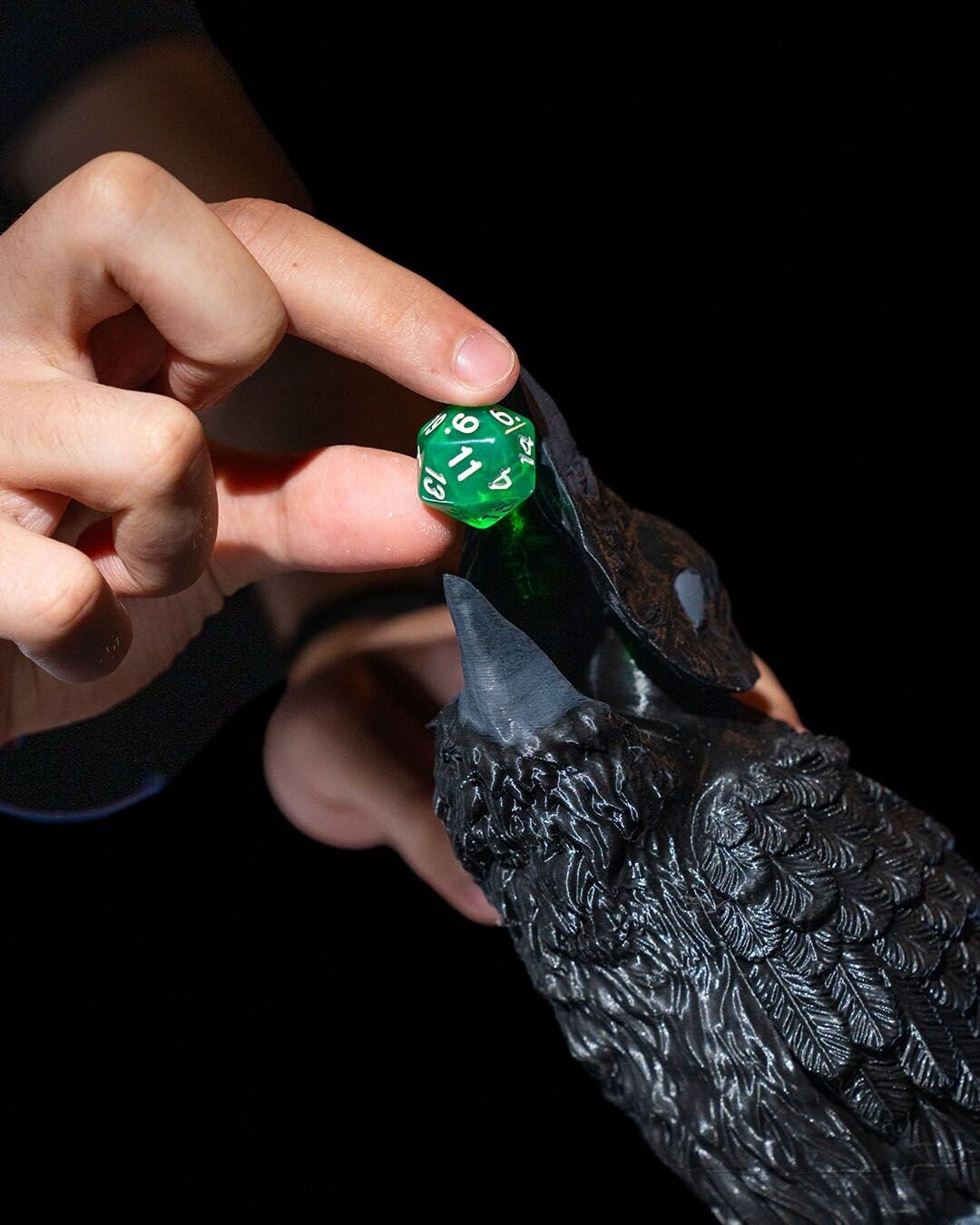 Tabletop RPG Dice Thrower, Raven’s Feast, Dice Tower, Gifts for GM, Dnd ...