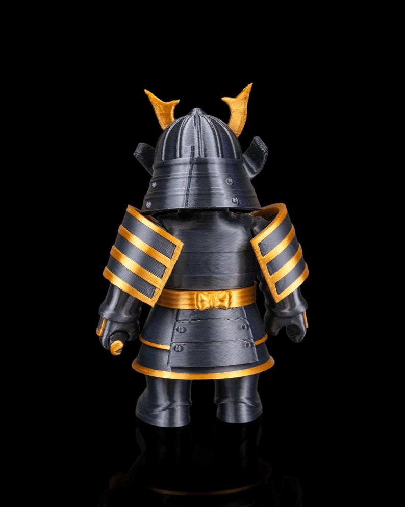 Shadow Samurai Warrior Figure – 3D Printed Fantasy Collectible - Etsy