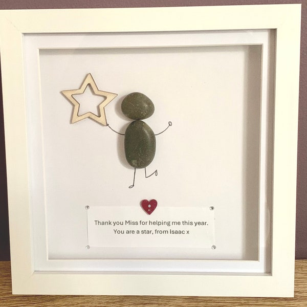 Teacher Pebble Art - Etsy