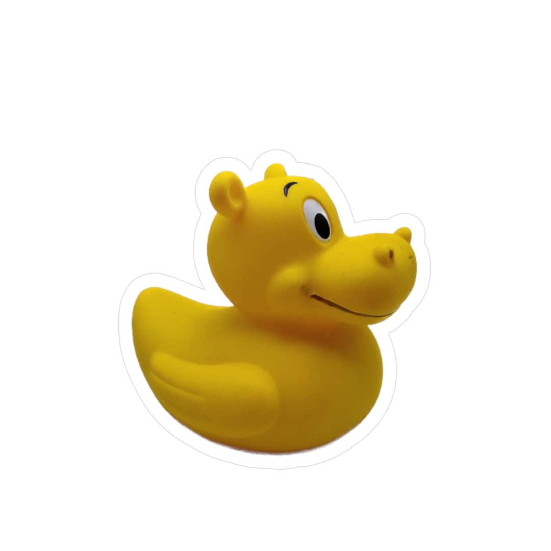 Decal DUCK DUCK JEEP Decal Hippo Rubber Duckie Kiss-cut Vinyl Decals - Etsy