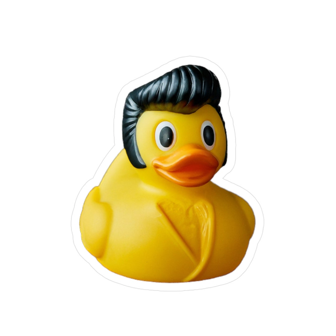 Decal DUCK DUCK JEEP Elvis Rubber Duckie Kiss-cut Vinyl Decals No ...