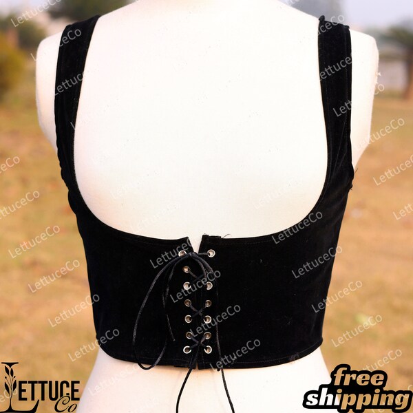 Corset Crop Top - Etsy