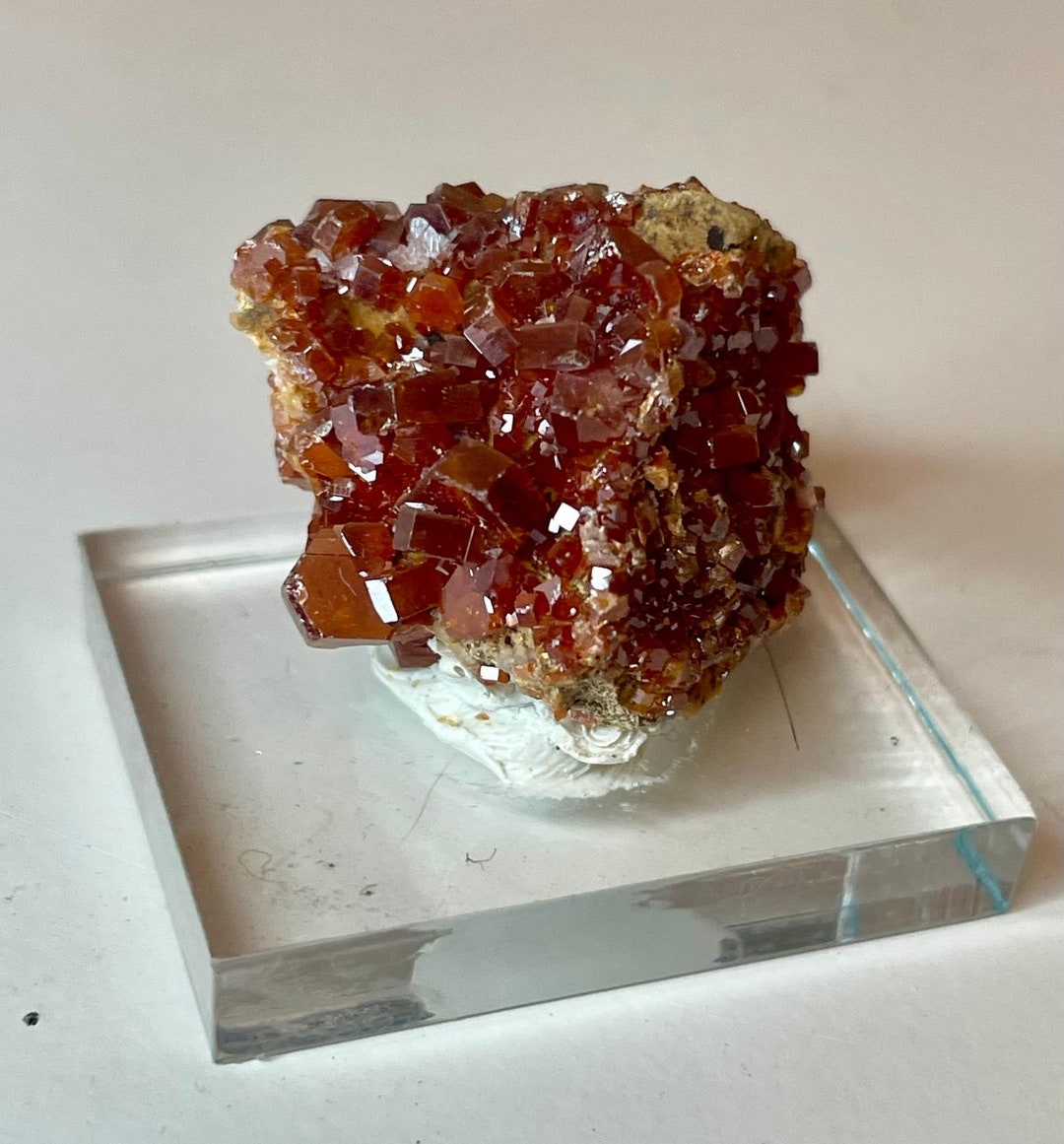 Vanadinite Thumbnail Specimen,with Stand, Crystal, Healing Stone ...