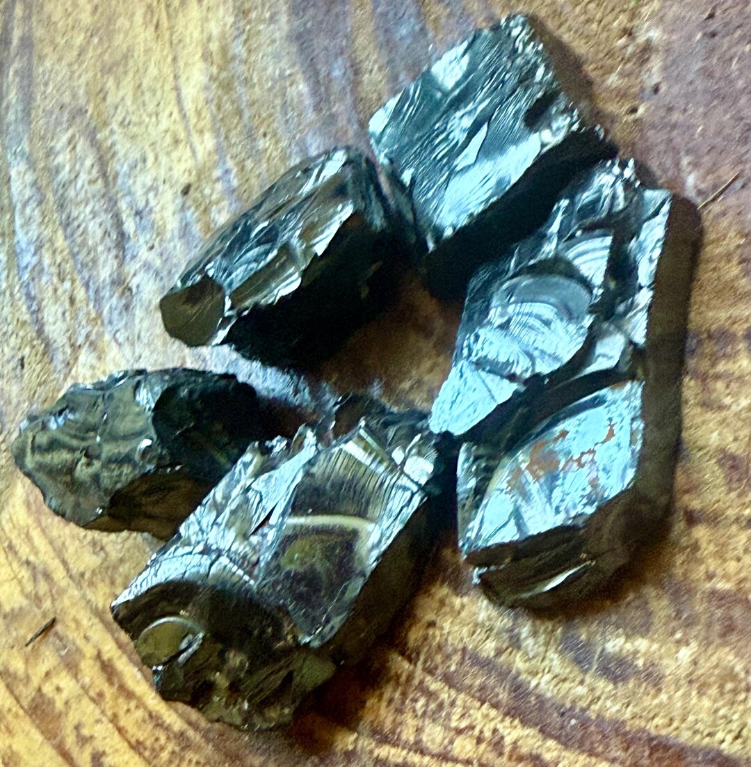Elite Shungite Stone, EMF Protection, Healing Crystals, Russia - Etsy