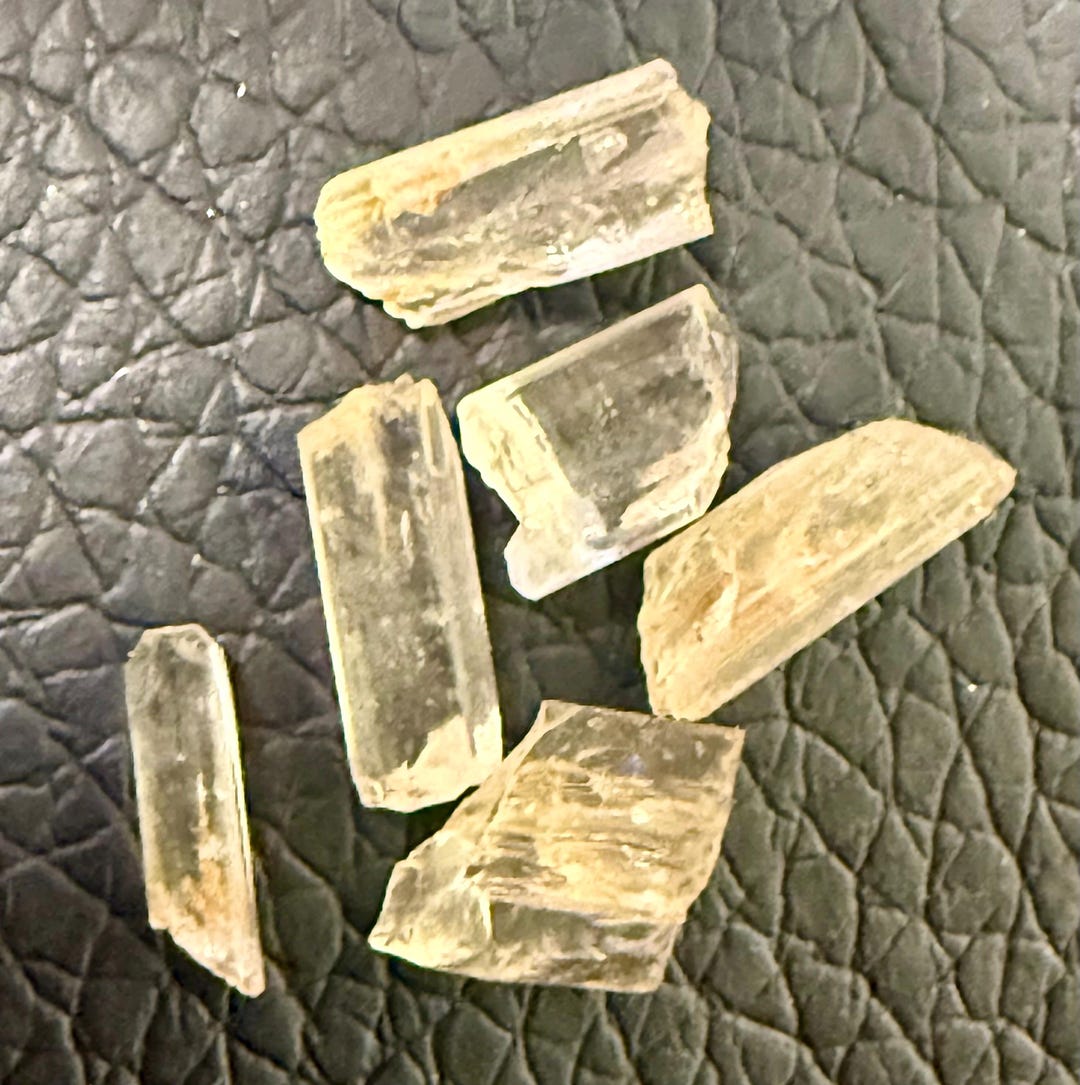 Raw Danburite From Burma Mogok, Crystals, Healing Stone, Gemstone - Etsy