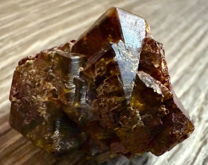 Raw Andradite Garnet Cluster, Black Mineral Specimen, Metaphysical ...