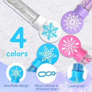 Personalized Frozen Bubble Wands for Kids Bubbles Party Favor Bubbles ...