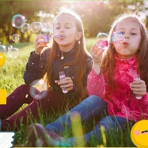 Personalized Frozen Bubble Wands for Kids Bubbles Party Favor Bubbles ...