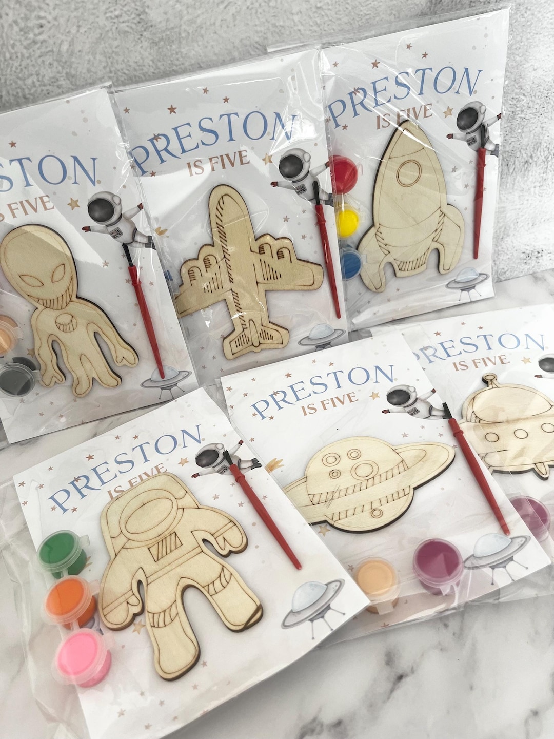 Personalized Space Party Favor Astronaut Birthday Decorations Outer ...