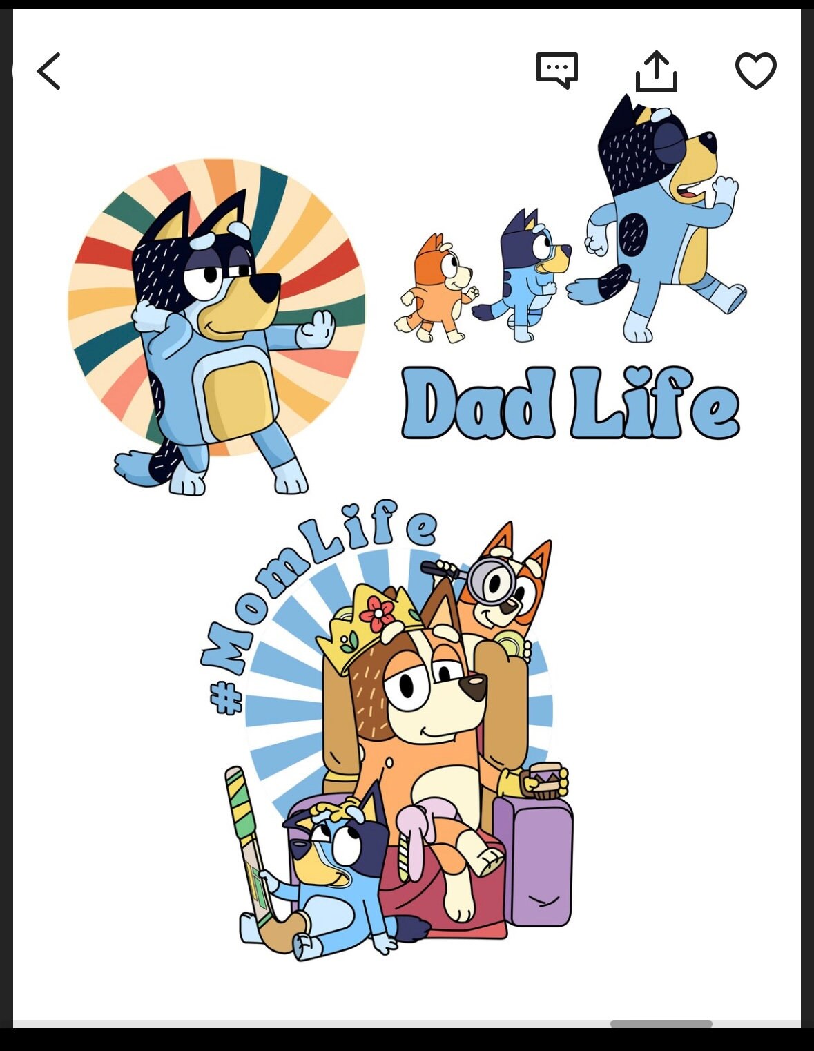 Bluey Bundle Bluey Files PNG SVG PDF Formats Use for Cricut, Make Your ...