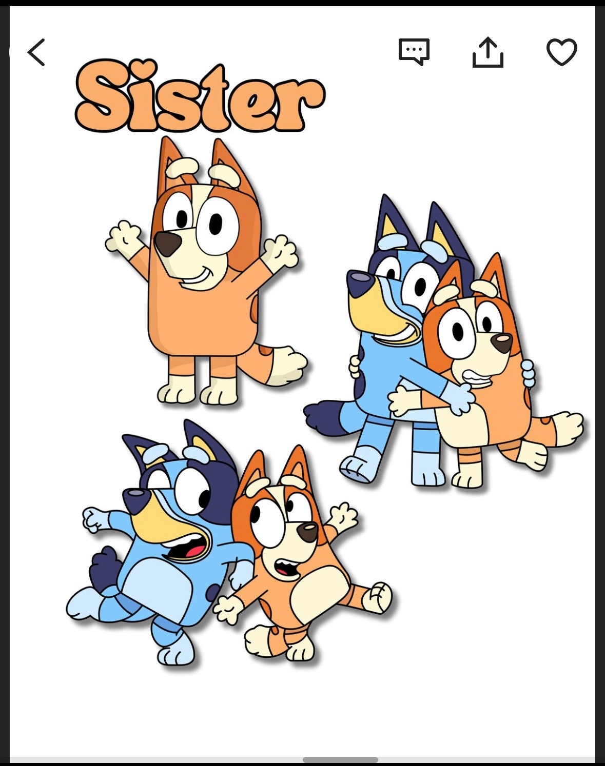 Bluey Bundle Bluey Files PNG SVG PDF Formats Use for Cricut, Make Your ...