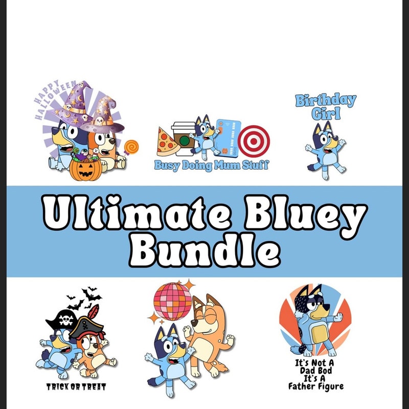 Bluey Svg Cricut - Etsy