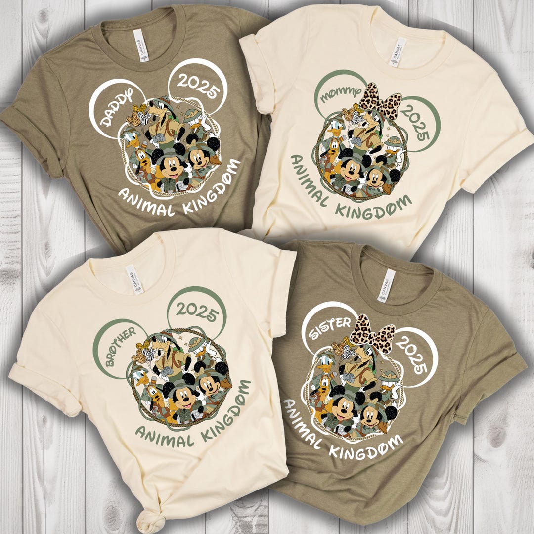Custom Disney Animal Kingdom Shirts, Family Matching Disney Safari ...