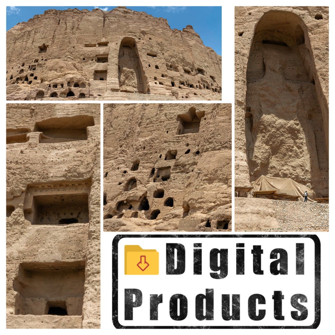 Digital Panoramic View of shah Mama Buddha in Bamyan Shah Maama High ...