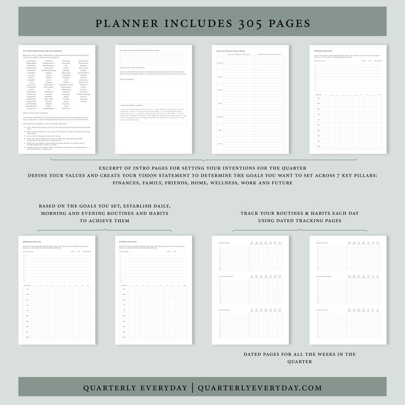B5 JIS Q3 2024 Printable Daily Planner - Etsy