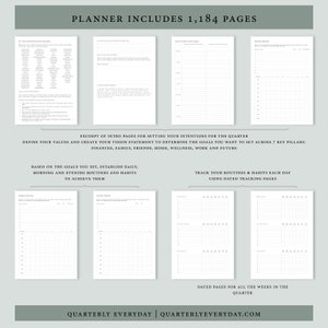 A5 2024 full Year Bundle Printable Daily Planner - Etsy
