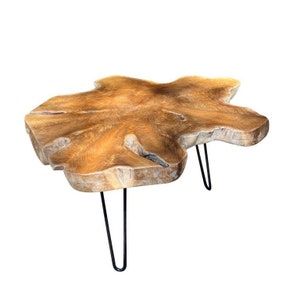 Coffee Table With Iron Legs - Etsy