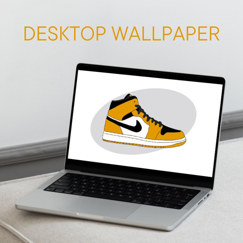 Ochre Wallpaper - Etsy