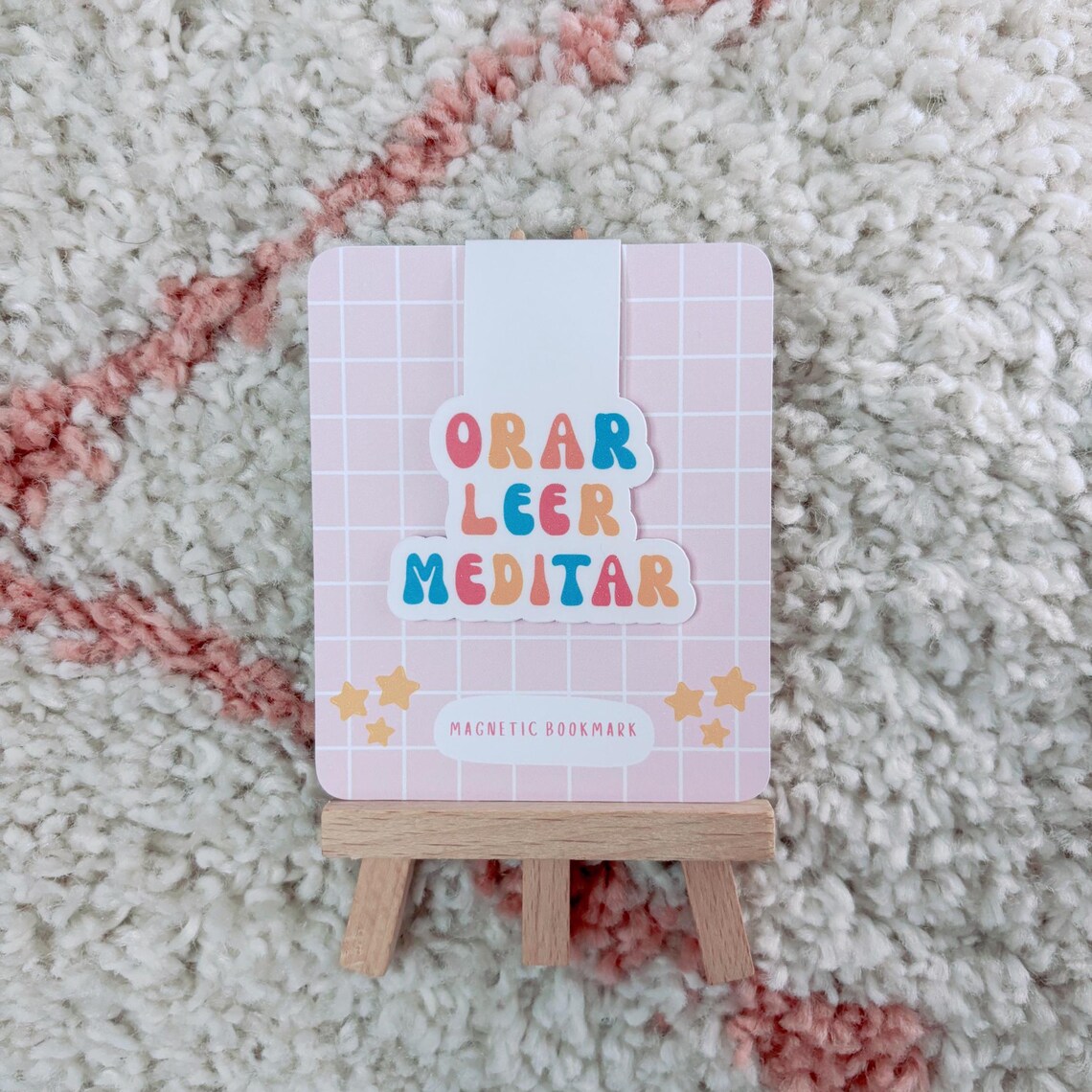 Orar, Leer, Meditar MAGNETIC BOOKMARK - Etsy