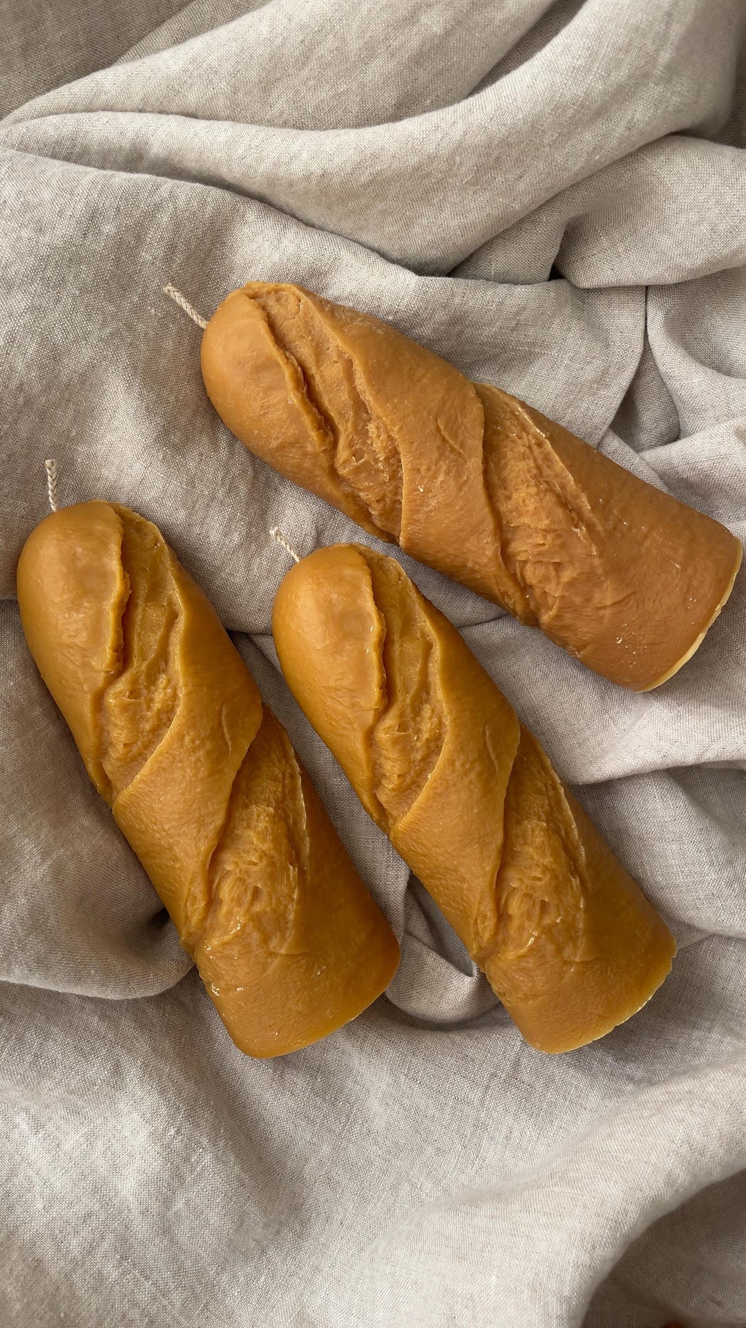 France Baguette Candle| Food Candle| French Baguette | Load Candle ...