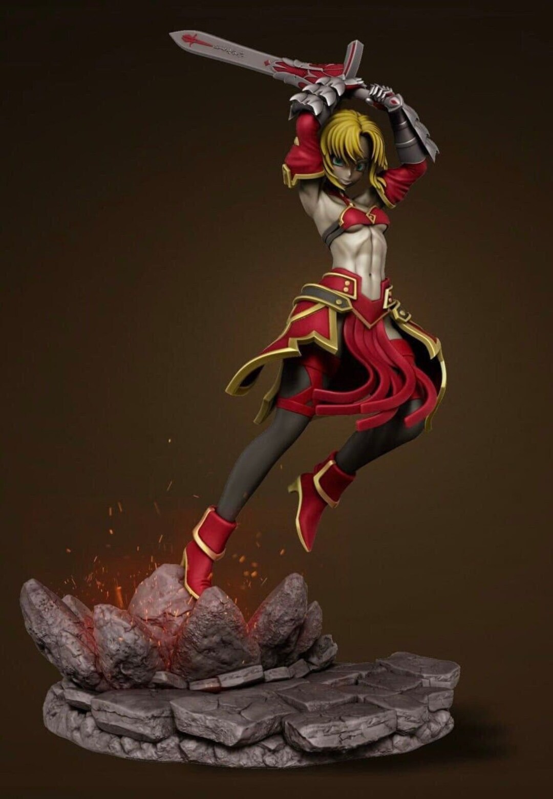 Mordred Fate Statue STL File 3D Digital Printing STL File for - Etsy
