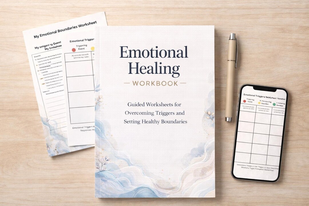 Emotional Healing Workbook – Triggers, Boundaries & Self-reflection ...