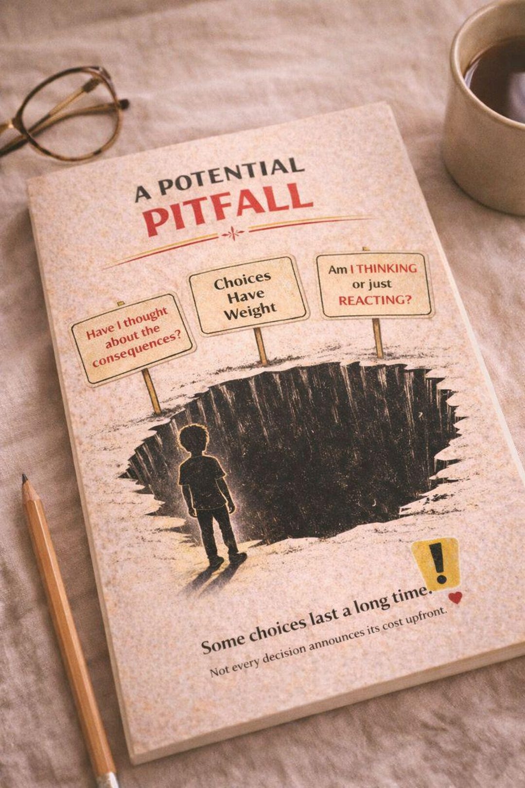A Potential Pitfall Printable Poster | Decision-making & Mindset Wall ...