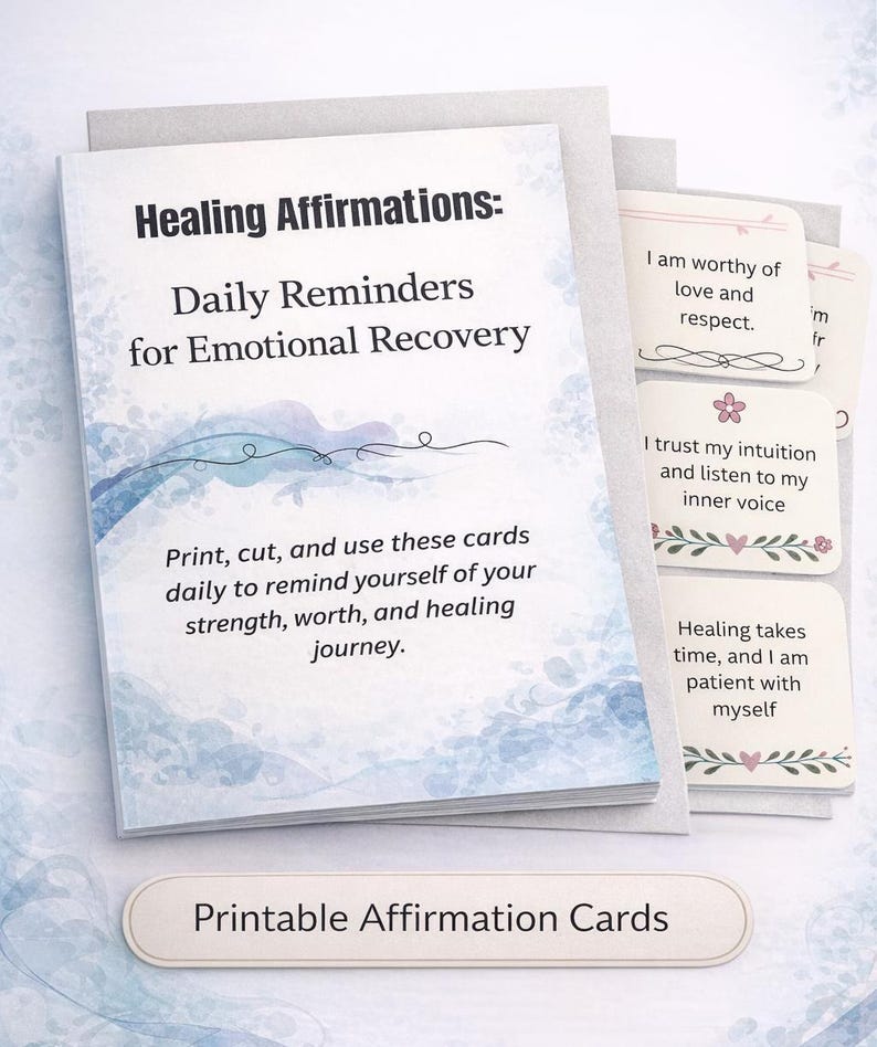 Printable Affirmations Pack - Etsy