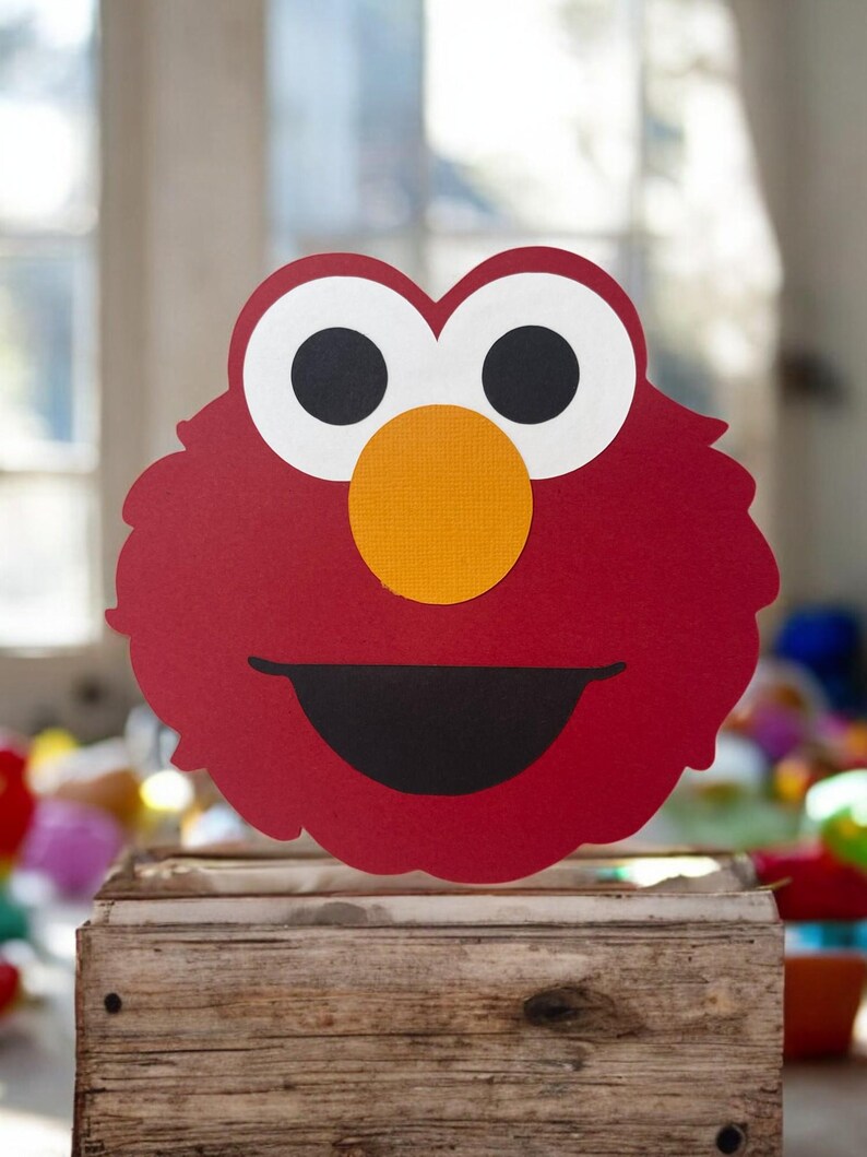 Elmo Greeting Gard, Sesame Street Card - Etsy