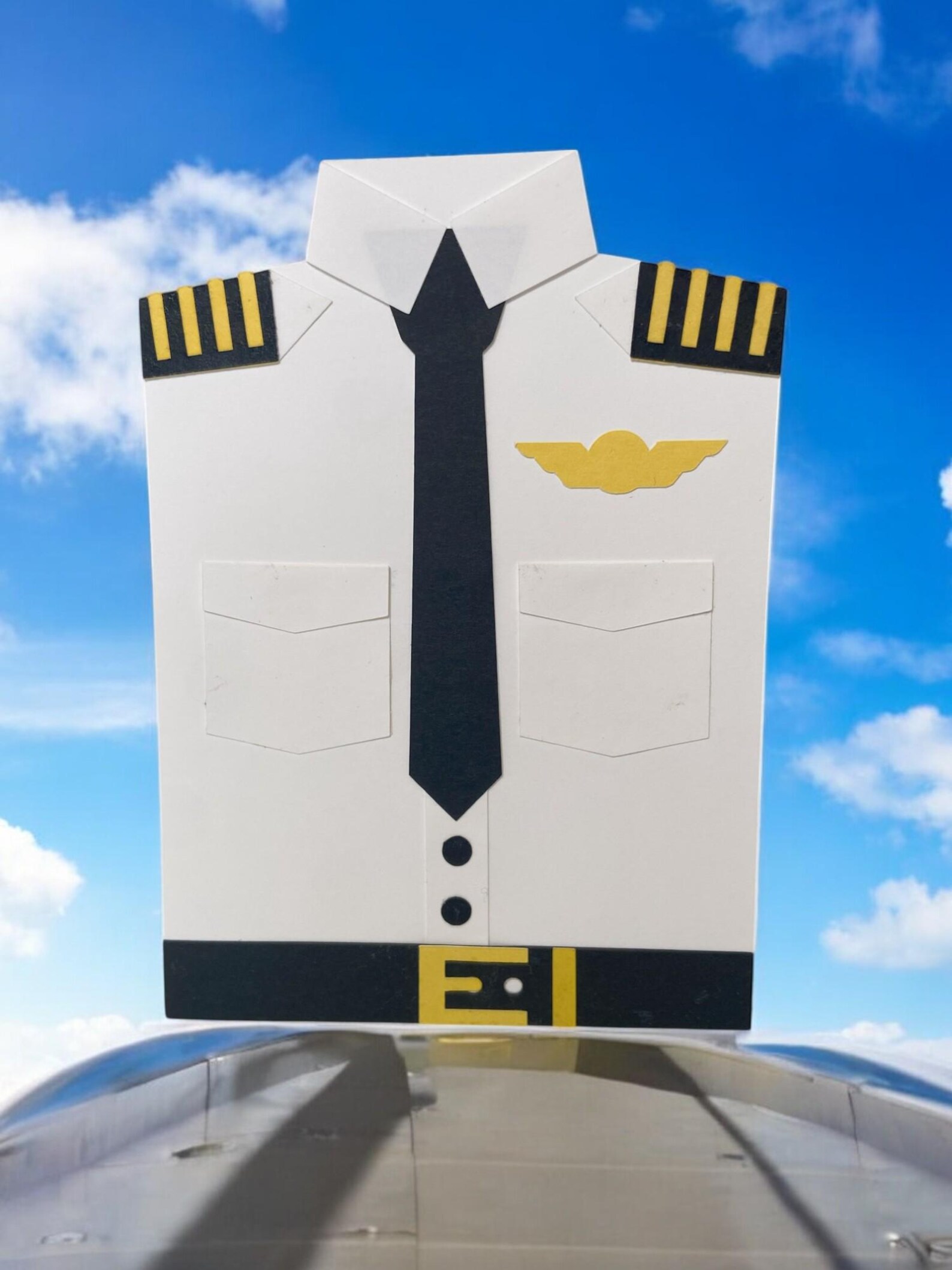 Pilot Card, Airplane Pilot Greeting Card - Etsy