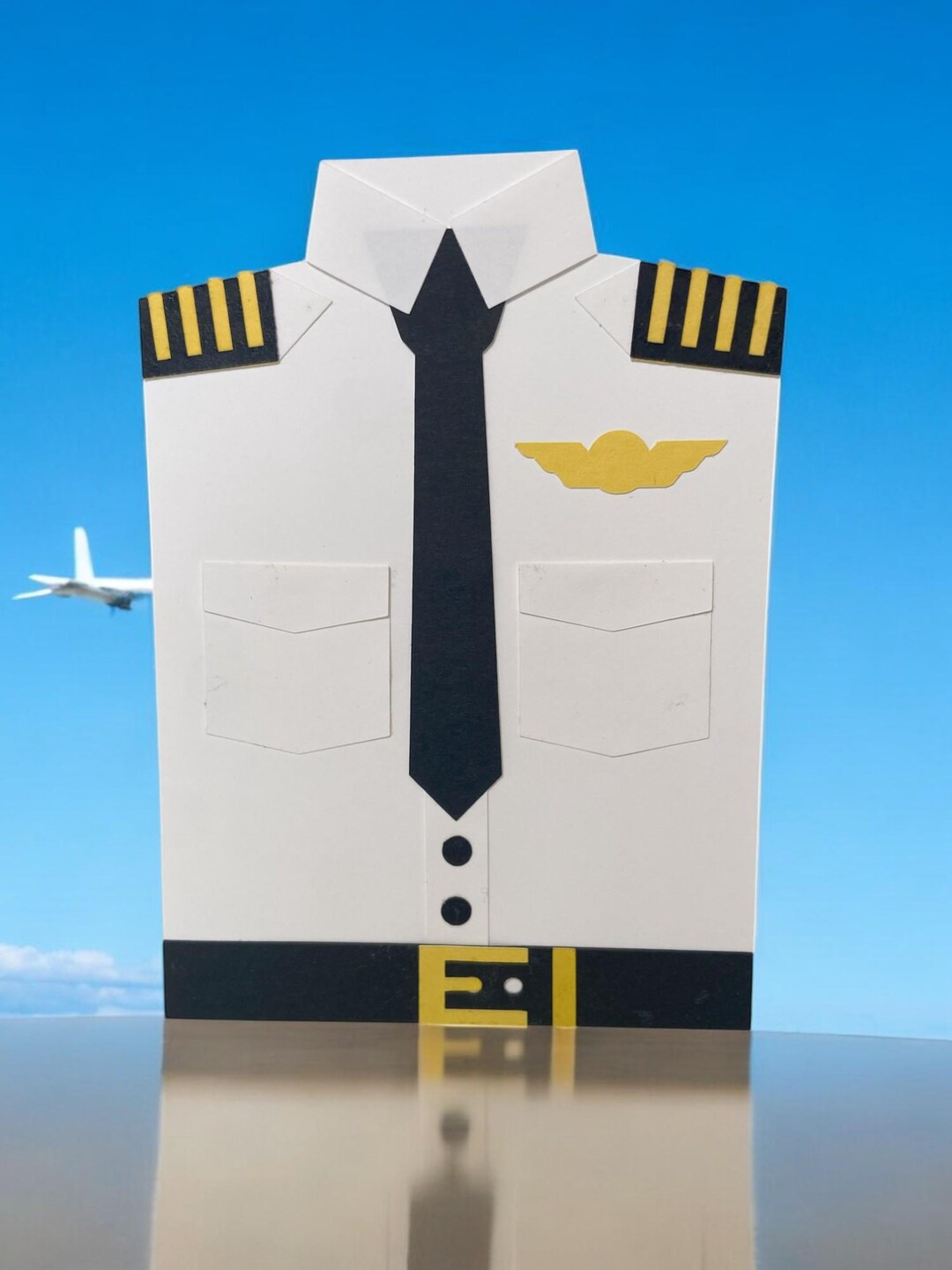 Pilot Card, Airplane Pilot Greeting Card - Etsy