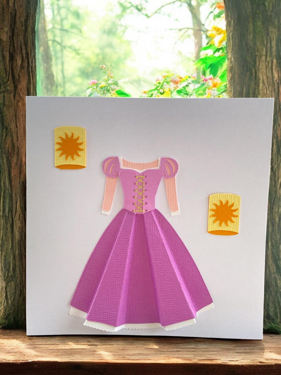 Rapunzel Card, Tangled Greeting Card, Princess Card - Etsy