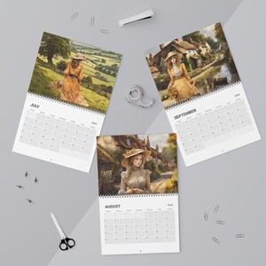 Victorian Ladies Period Inspired Artwork Calendar 2024 - Etsy