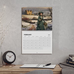 Victorian Ladies Period Inspired Artwork Calendar 2024 - Etsy