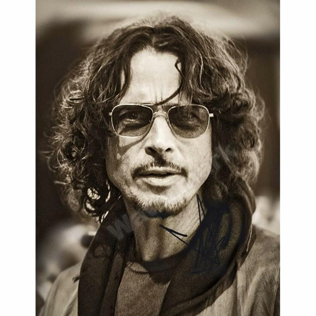 Chris Cornell Signed Autographed Photo Actors Actress Art Movies ...